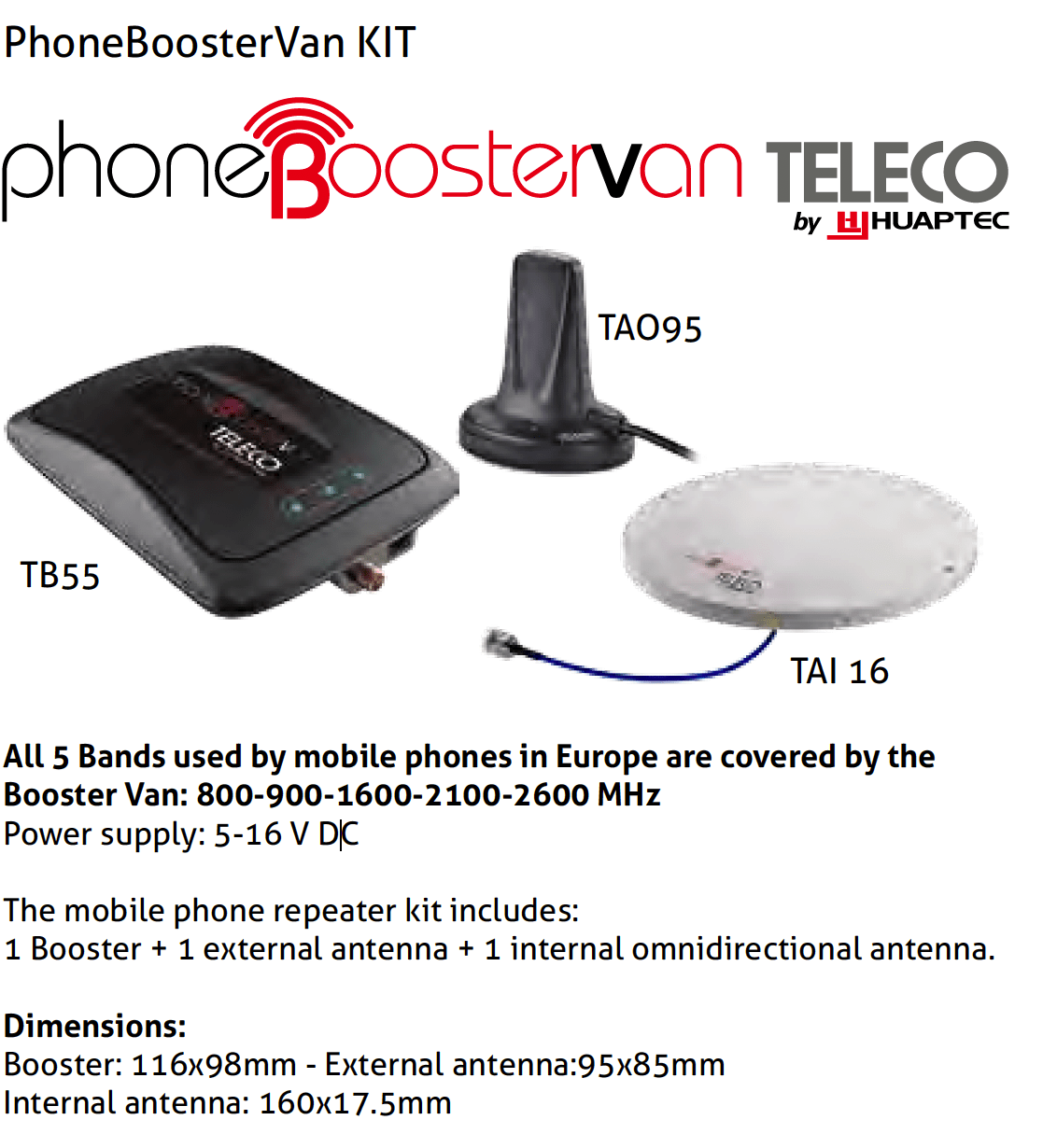 Scan-Térieur - Phone BoosterVan